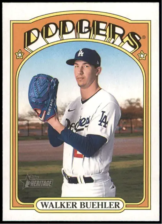 Dodgers’ Pitcher Walker Buehler – BaseballCardFun.com